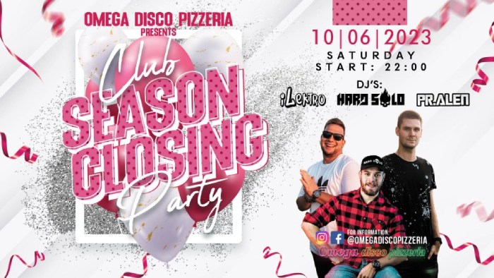 Club Season Closing Party | GradSubotica