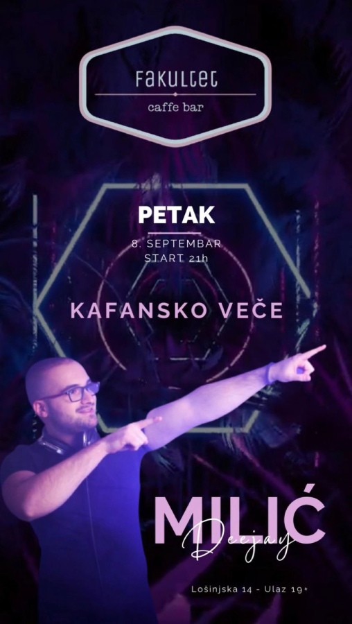 Kafansko veče | GradSubotica