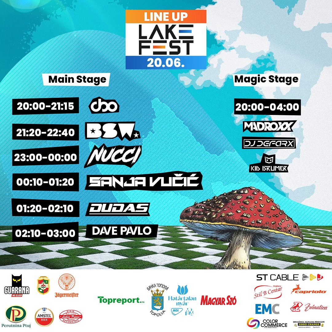 Lake Fest 2025 Bačka Topola | GradSubotica